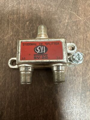 CVI Digital, SV-2G, 2-way Digital Cable Coaxial Splitter 5-1000mhz | eBay