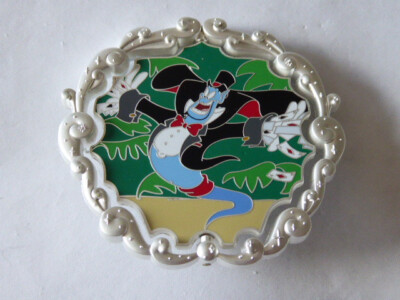 Disney Trading Pin Aladdin Genie Magician Magic Hap-pins | eBay
