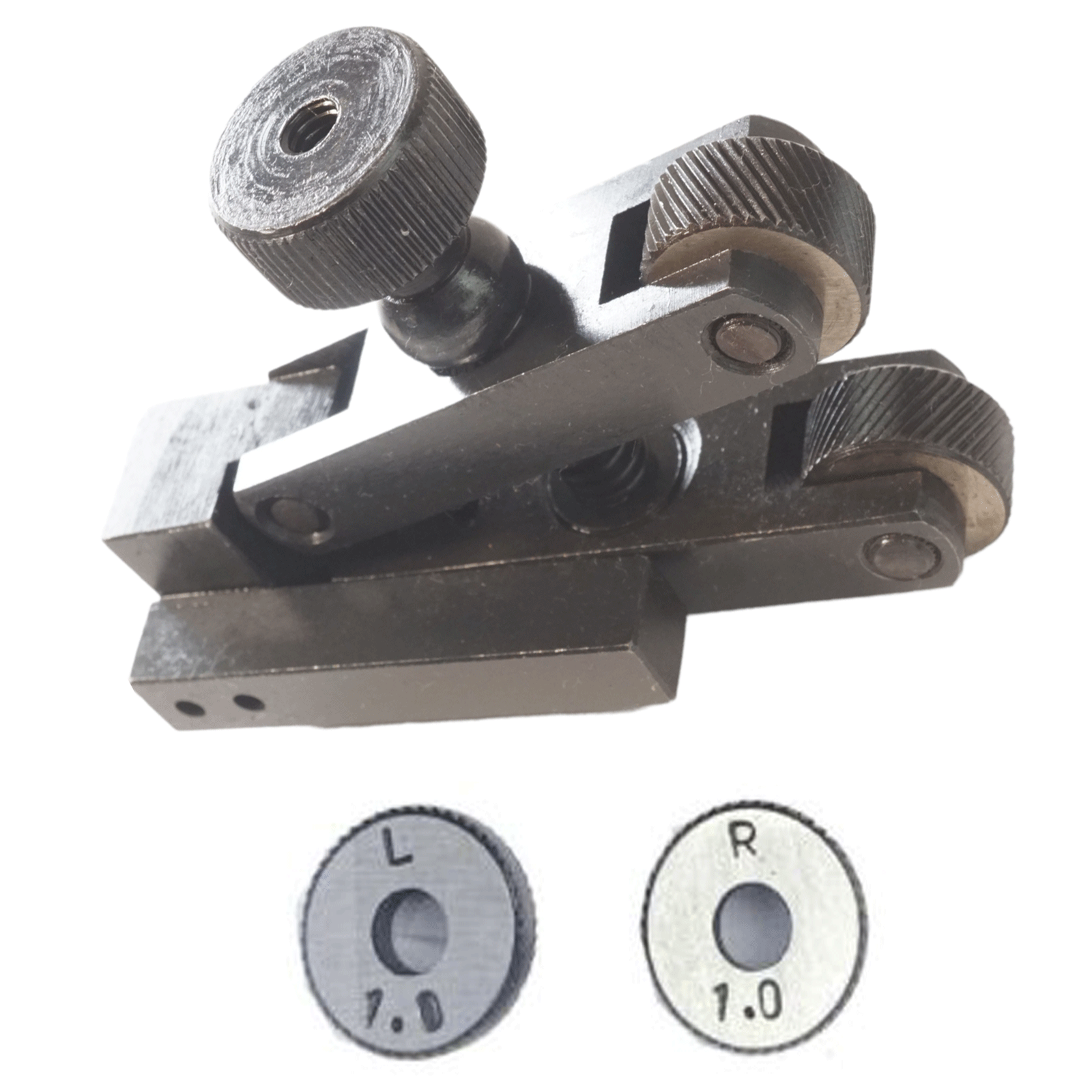 V Clamp type Knurling Tool with Pair of Knurls Capacity 5-20mm for Mini ...