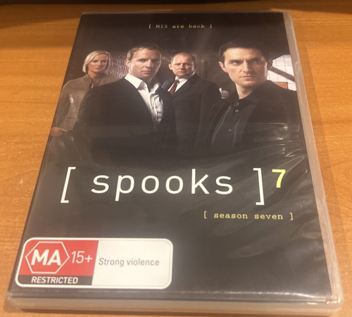 Spooks : Series 7 (2008 : 4 Disc DVD Set) Very Good Condition Region 4 ...