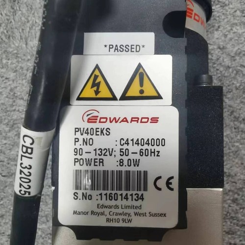 EDWARDS PV40EKS C41404000VALVE.90-132V.50-60Hz.8.0W,Fedex/UPS fast shipping | eBay