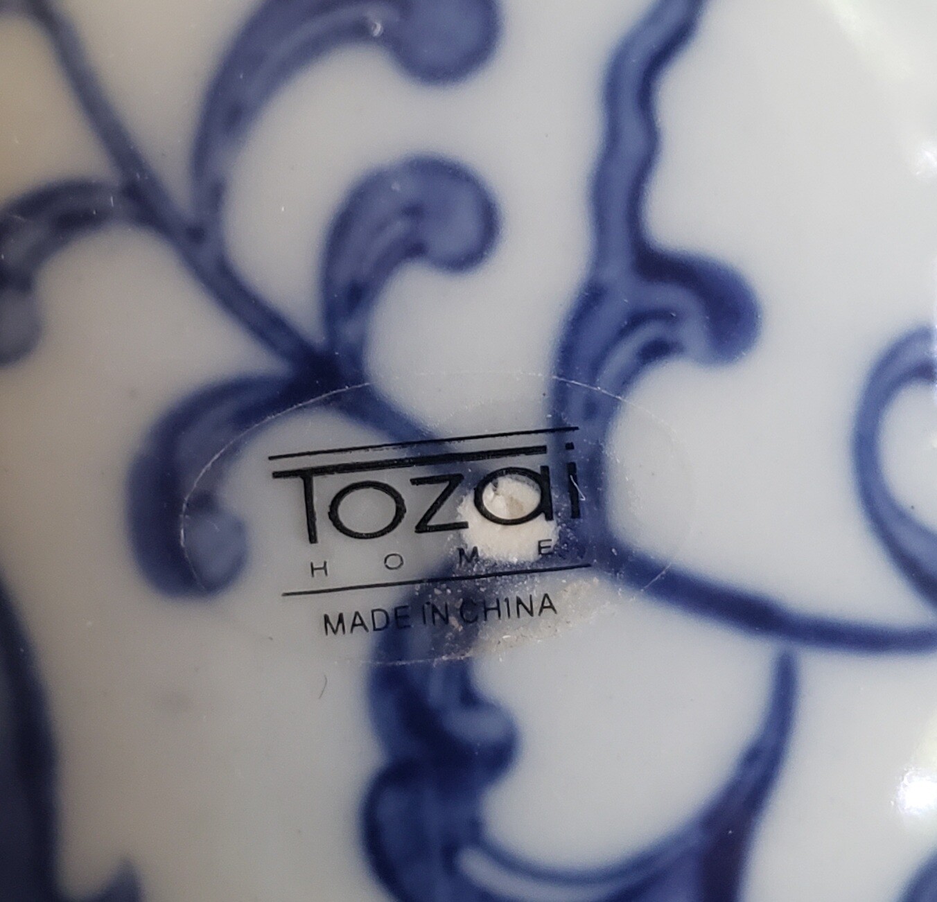 6 Tozai Home porcelain Decorative balls, orbs, spheres, 3" Blue & White ...