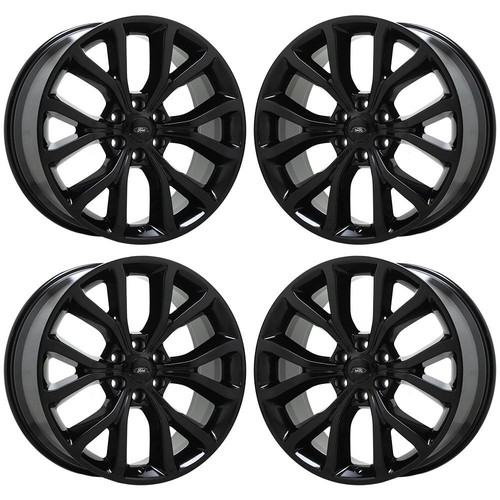 22" Ford Expedition Gloss Black wheels rims Factory OEM set 10145 | eBay