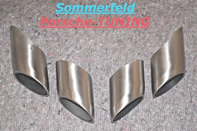 org . Porsche Macan Endrohre Tail Pipe 95B253681C + 95B253682C | eBay