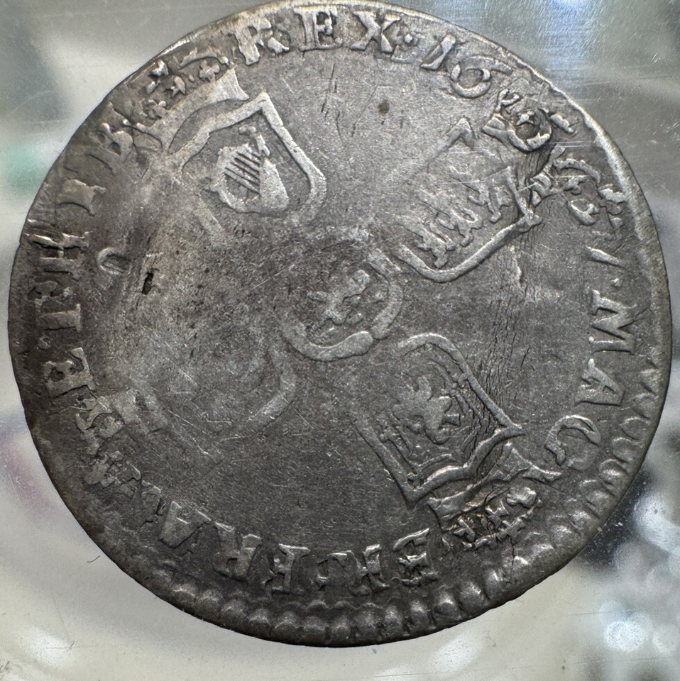1696 England 6 Pence silver, King William III See Photos For Condition ...