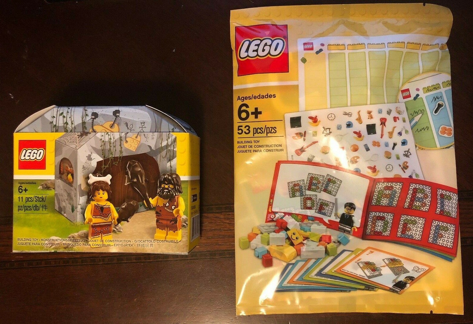 NEW Lego Iconic Cave Minifigurines 5004936 & Build to Learn Pack ...