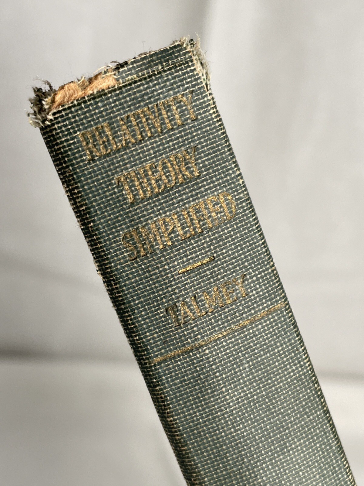 1932 THE RELATIVITY THEORY SIMPLIFIED AND … Max Talmey, Einstein’s ...