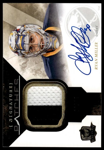 2005-06 Upper Deck The Cup Ryan Miller #SP-RM Signature Patches 75/75 ...