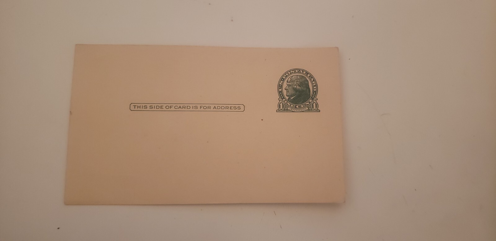 USPS # UX27 1914 Thomas Jefferson 1 cent Postcard Unused | eBay