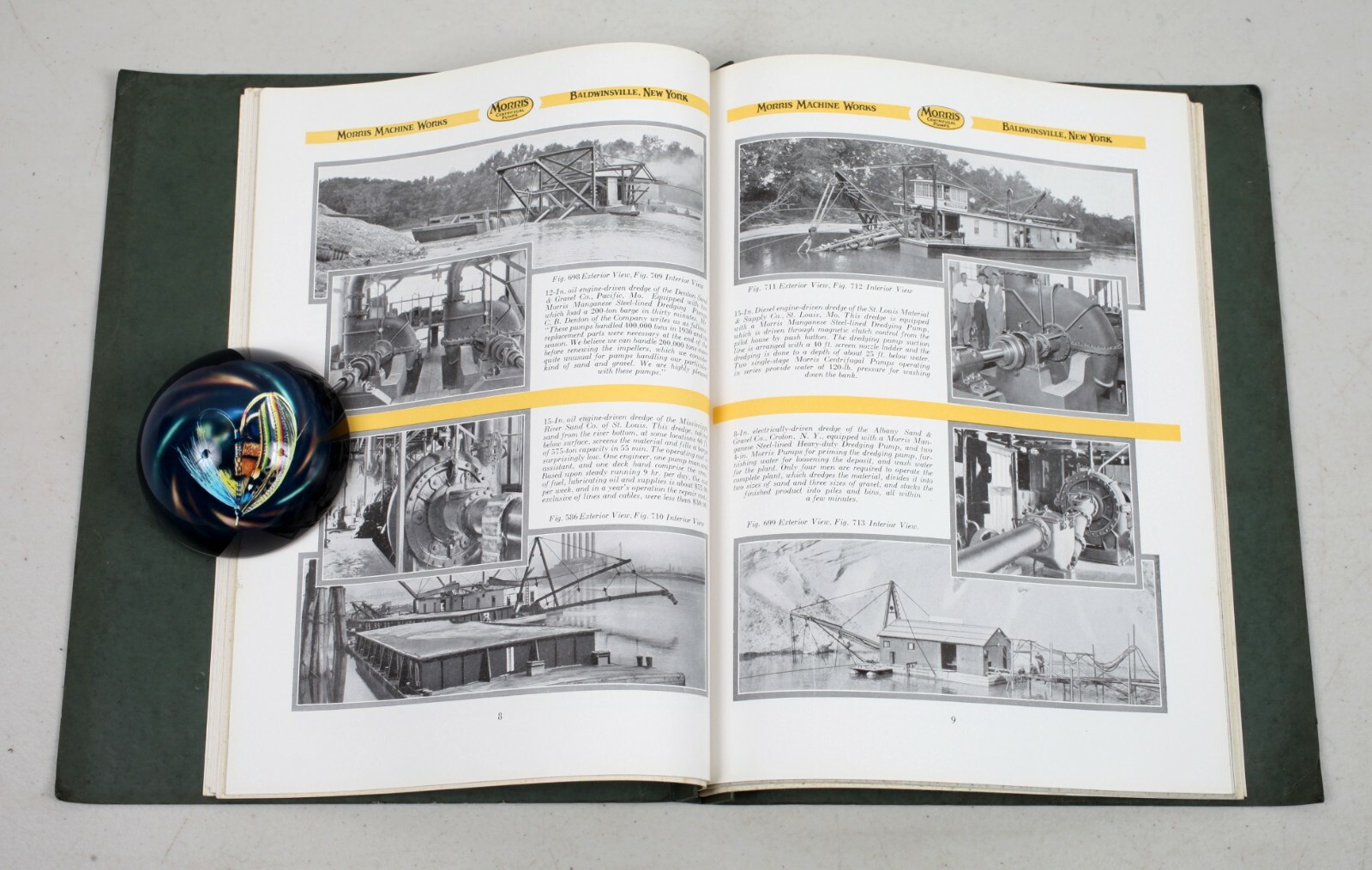 Vintage Morris Machine Works Centrifugal Pump Catalogs Binder ...