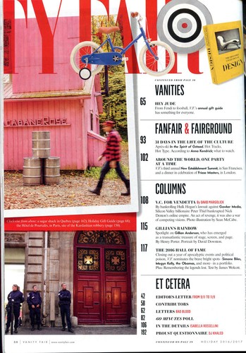 VANITY FAIR MAGAZINE=HOLIDAY 2016/17--JENNIFER LAWRENCE--RALPHIE ...