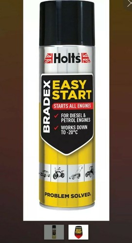 2X Holts Bradex Easy Start For Petrol & Diesel Engines Cold Starting ...