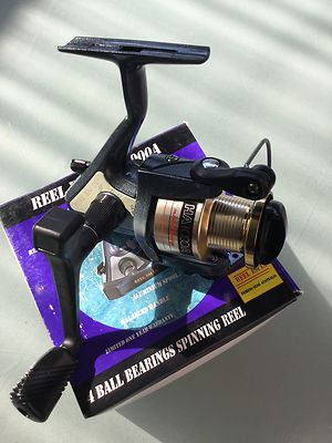 Reel-em-in spin reels Ha1000 4 BALL BEARING ALUMINIUM SPOOL& spare ...