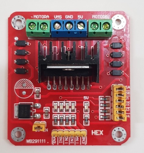 3 x L298N Current sensing stepper motor driver for microcontroller ...