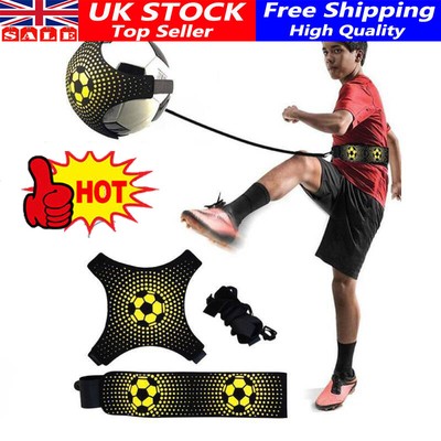 Football Self Training Kick Practice Trainer Aid Equipment Waist Belt ...