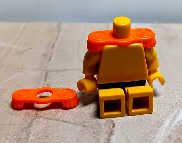 New LEGO Epaulettes ORANGE LOT OF 2 Shoulder Tassels General Military ...