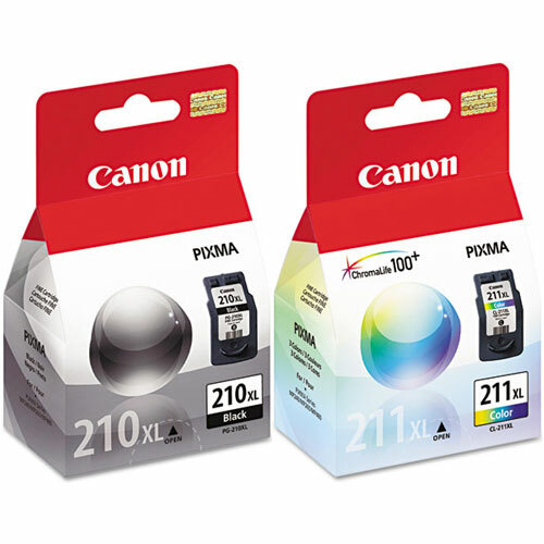 Canon PIXMA MP240 (PG210XL/CL211XL) Extra High Yield Ink Cartridge Set ...