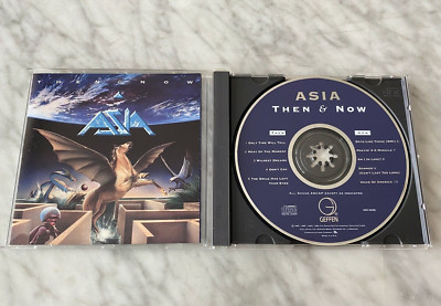 Asia Then And Now CD EARLY PRESS! Geffen M2G-24298 King Crimson, Greg ...