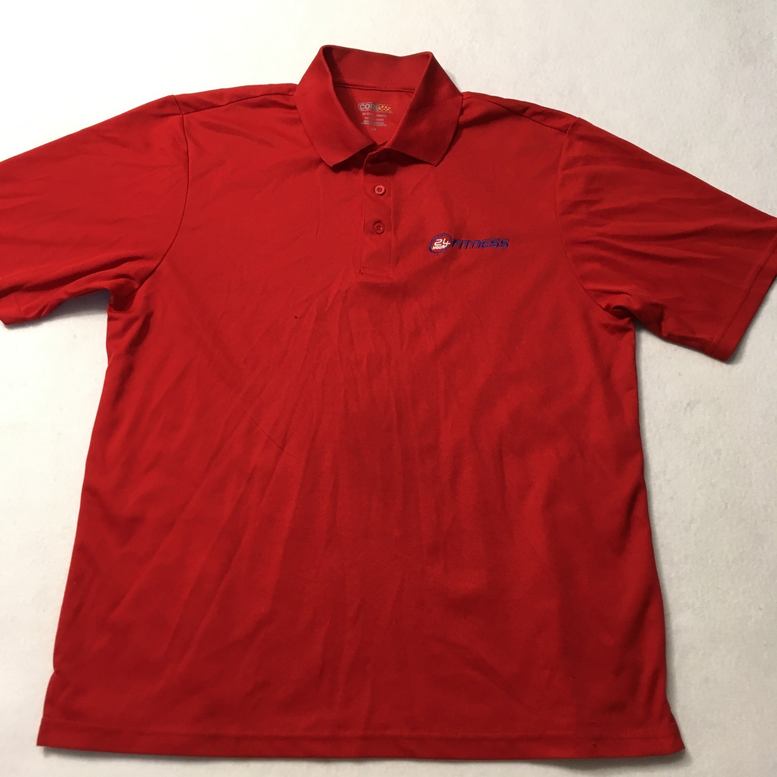 24 Hour Fitness Gym Employee Uniform Work Polo Shirt … - Gem
