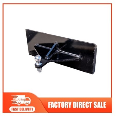 Trailer Attachment Mini Skid Steer Receiver Hitch Mount Plate for Toro ...