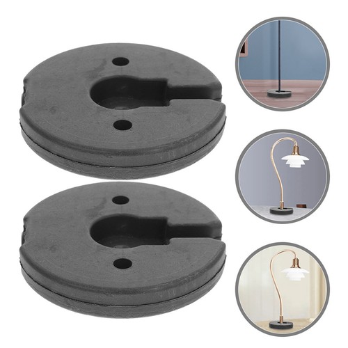 2 Pcs Light Weight Parts Stand Lamp Base Only Elegant Easy-install ...