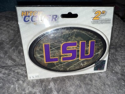 LSU Collegiate Mirrored Hitch Cover 2” Tigers Craftique Made In USA ...