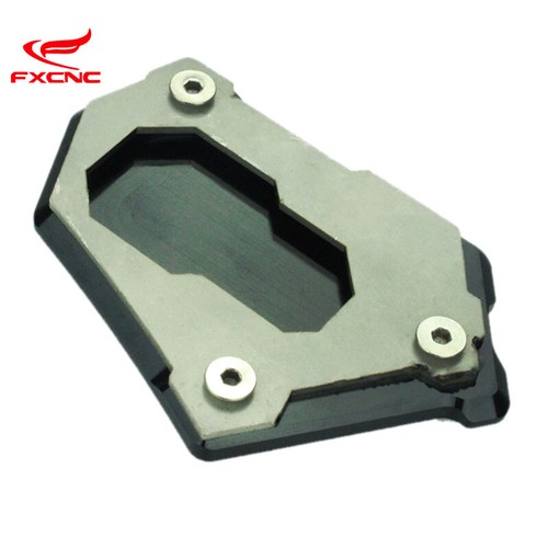 Black Side Kickstand Foot Stand Extension Plate Pad For BMW R1200GS LC ...