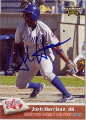 Josh Harrison 2009 MidWest Lg Autograph Auto Signed Pittsburgh Pirates ...