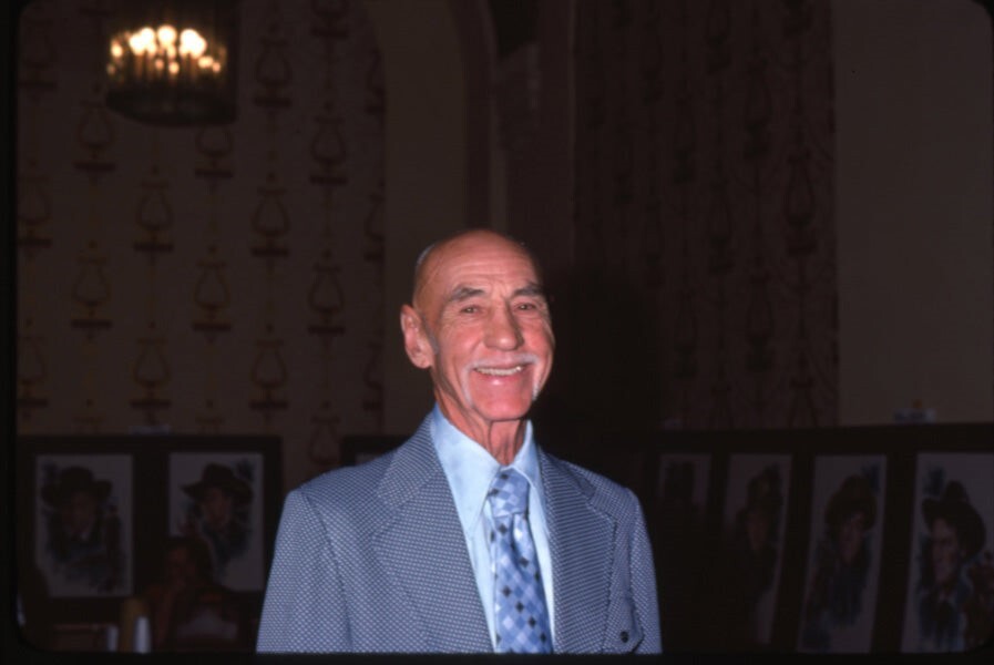 Hank Worden The Searchers Star Candid Event Pose Original 35mm ...