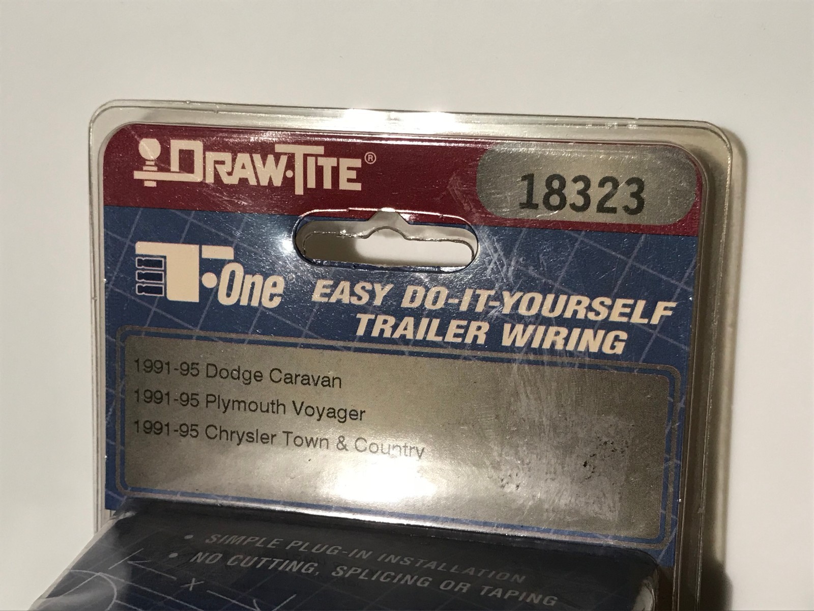 DRAW-TITE Harness 18323, DODGE CARAVAN, PLYMOUTH VOYAGER,CHRYSLER TOWN ...