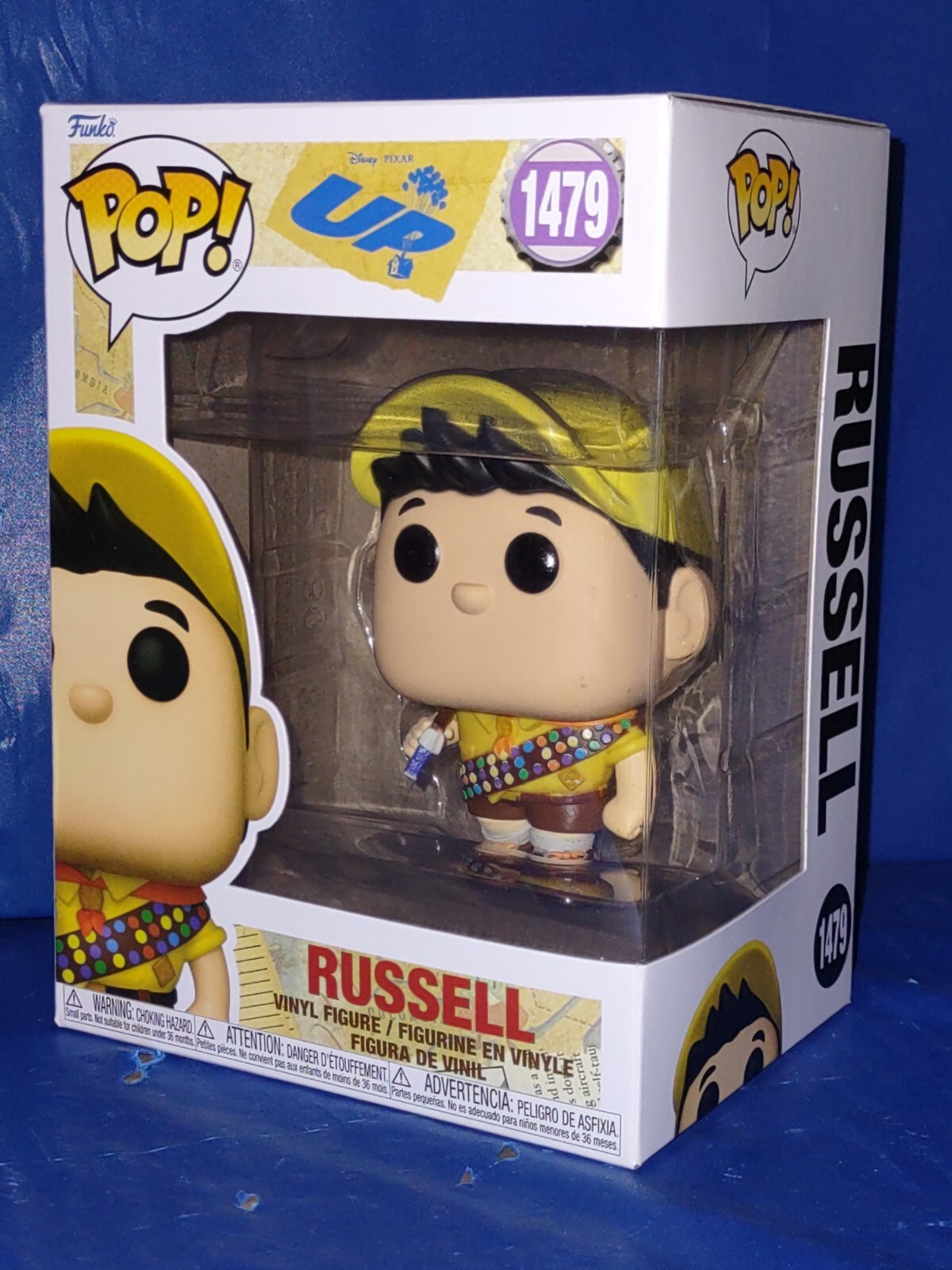 Up Russell with Chocolate Bar Funko Pop Vinyl Figure #1479 | eBay