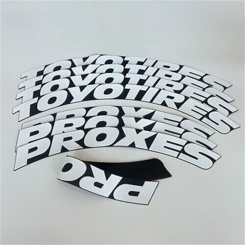 Permanent Toyo Tires+Proxes 14-22" Tire Letters Stickers 4 Kits Decal 1 ...