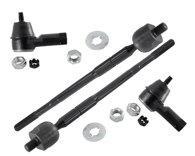 4 Pcs Inner Outer Tie Rods Ends Mitsubishi Eclipse Galant Sebring ...