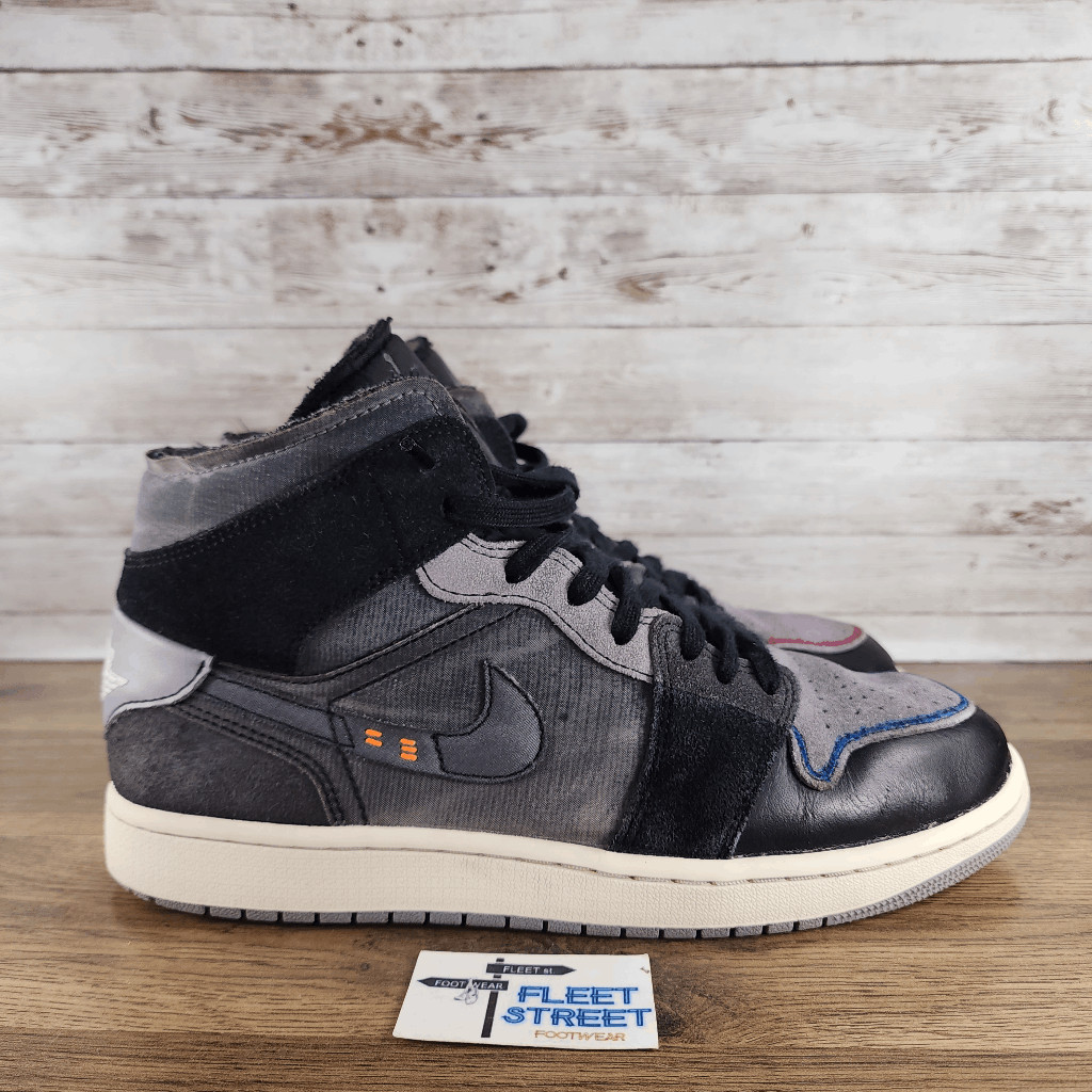 Nike Air Jordan Mid Craft Inside Out Lace up Sneakers… - Gem