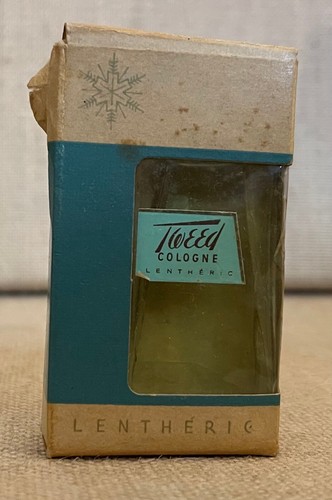 Vintage ESTATE TWEED COLOGNE Lentheric New York | eBay