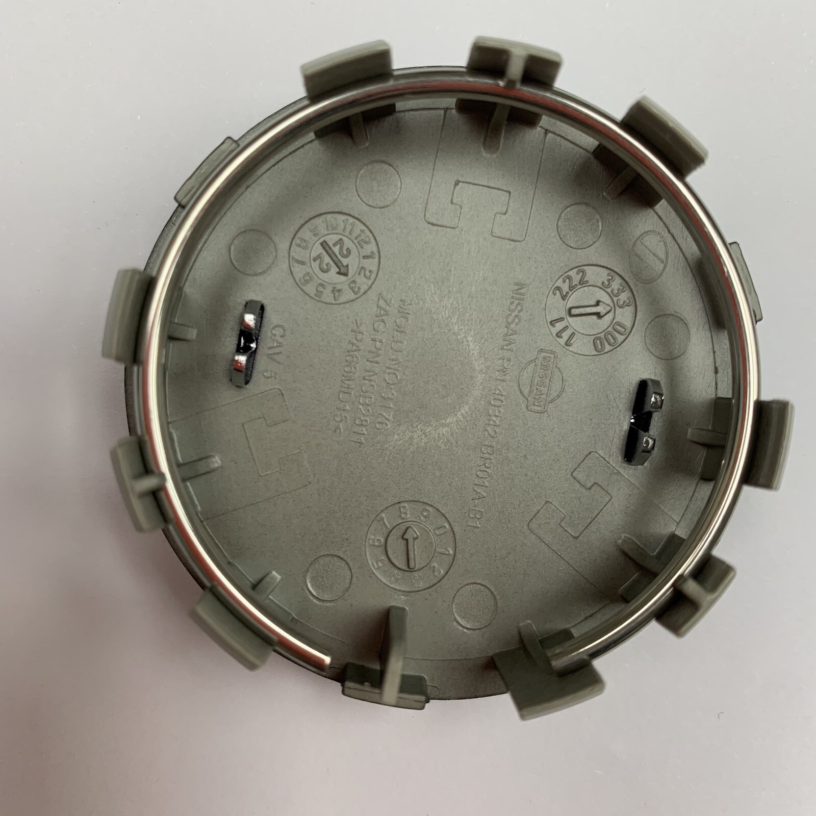 New Genuine Nissan Juke Micra Note Alloy Wheel Black 50mm Centre Cap ...