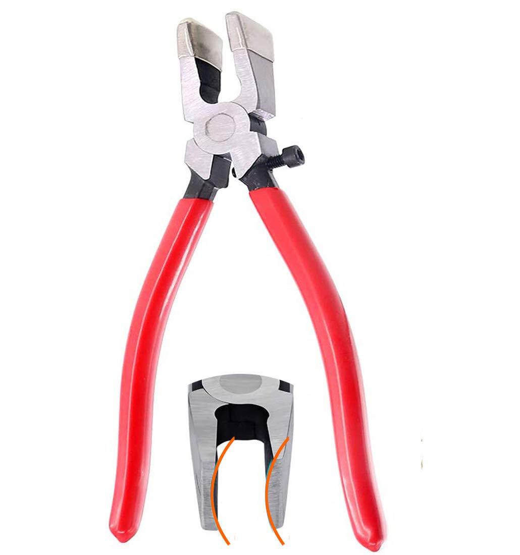 2Pcs Glass Grozer Running Pliers Glass Cutting Tool Kit Stained Glass ...