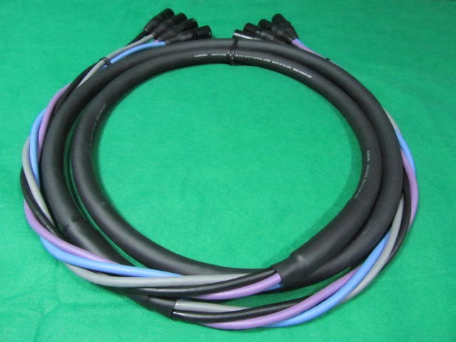 DC Pro Lake 4-Channel Tactical Cat 5E Snake Cable w/ Neutrk Ethercon 25 ...