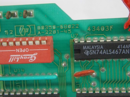HP 8350B SWEEP OSCILLATOR CIRCUIT BOARD P/N HP 08350-60022 MADE IN USA ...