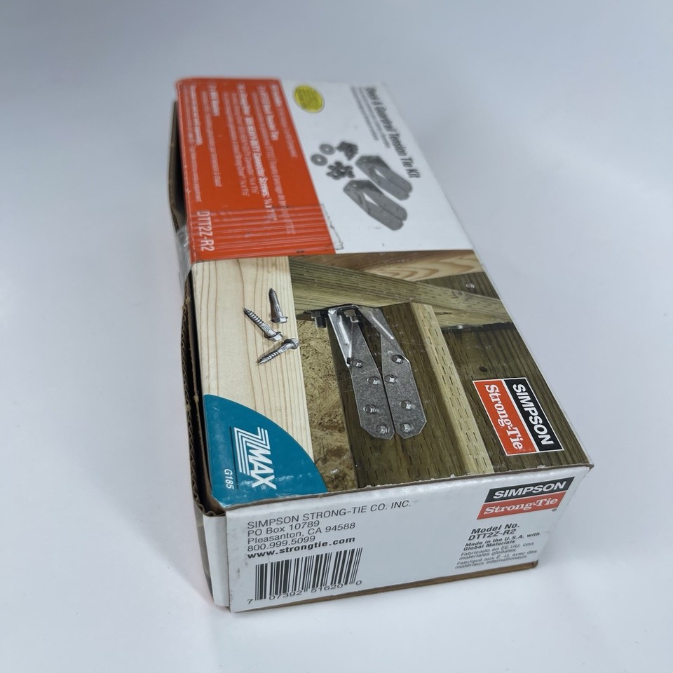 Simpson Strong-tie Deck Railing Guard Post Tension Tie Kit Steel ...