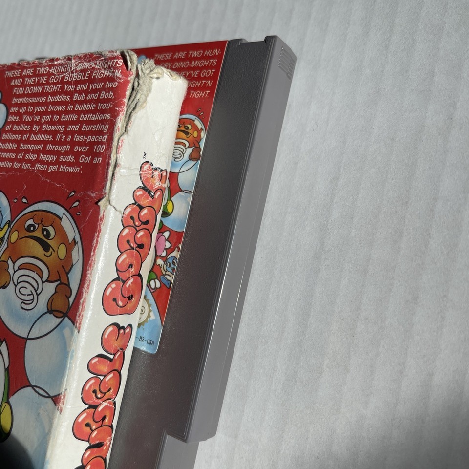 Nintendo NES Bubble Bobble With Box Nintendo NES Tested | eBay