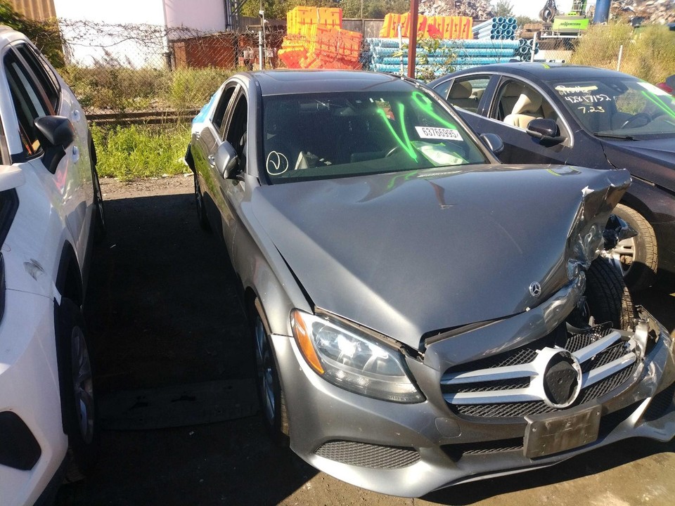 2018 Mercedes-Benz C-Class 17 Grey Wheel OEM 2054010200 Used 98000 ...