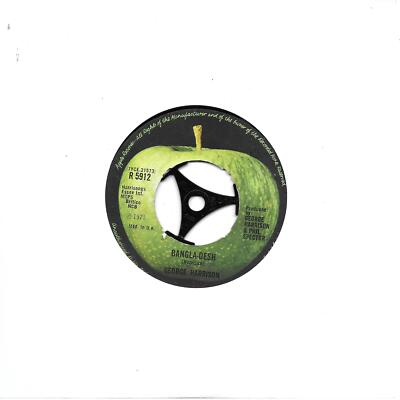 George Harrison Bangla-Desh UK 45 7" single +Deep Blue | eBay UK
