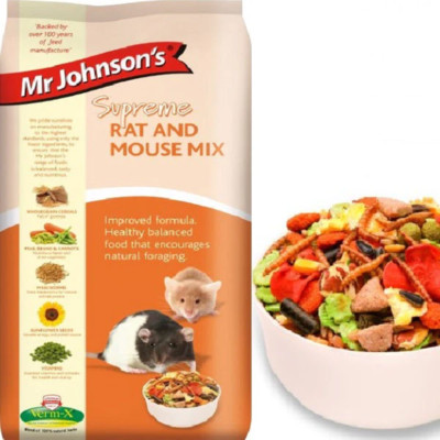 SUPREME RAT & MOUSE MIX 350g, 1kg, 2.5kg 5kg 10kg 15kg : Rodent Food ...