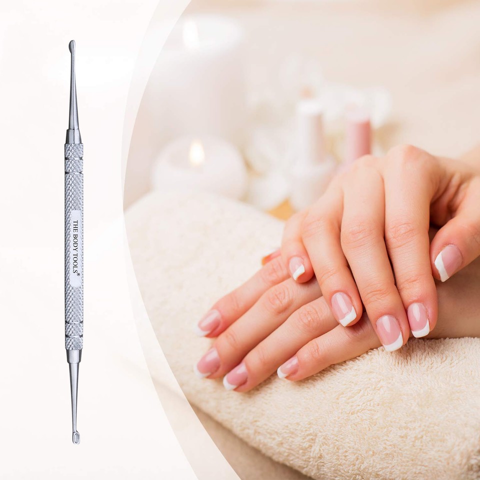 Nail Cleaner Double Sided Ingrown under Nails Care Pusher Manicure ...