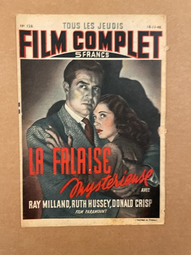 Ray Milland - Film raconté (1948) - BE | eBay
