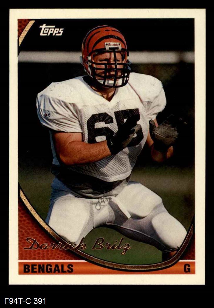 1994 Topps #391 Darrick Brilz Bengals Oregon St 8 - NM/MT | eBay