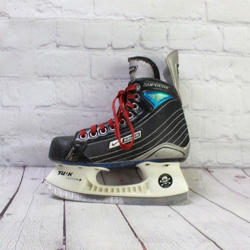 Nike Bauer Youth Kid's Supreme 30 Ice Hockey Tuuk Custom Skates Size 3. ...