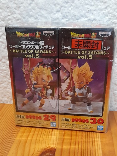 DRAGON BALL Z WCF World Collectable Figure Battle of Saiyans 5 Cabba vs ...