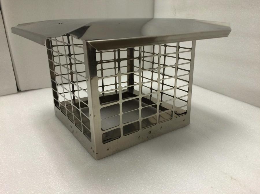 Stainless Steel Single-Flue Bolt-On Chimney Cap *Brand New* | eBay